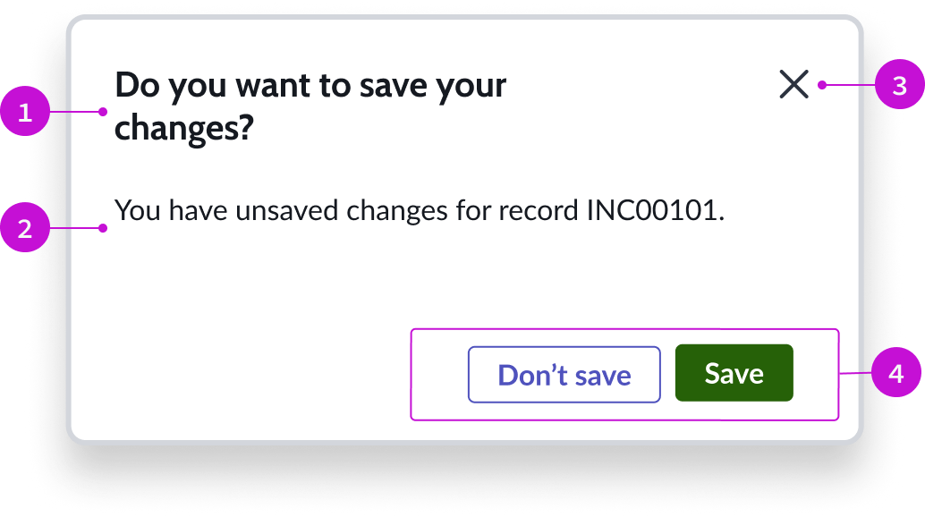 Confirm | Horizon Design System