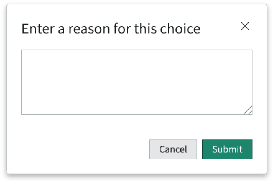 Custom Modal Container | Horizon Design System
