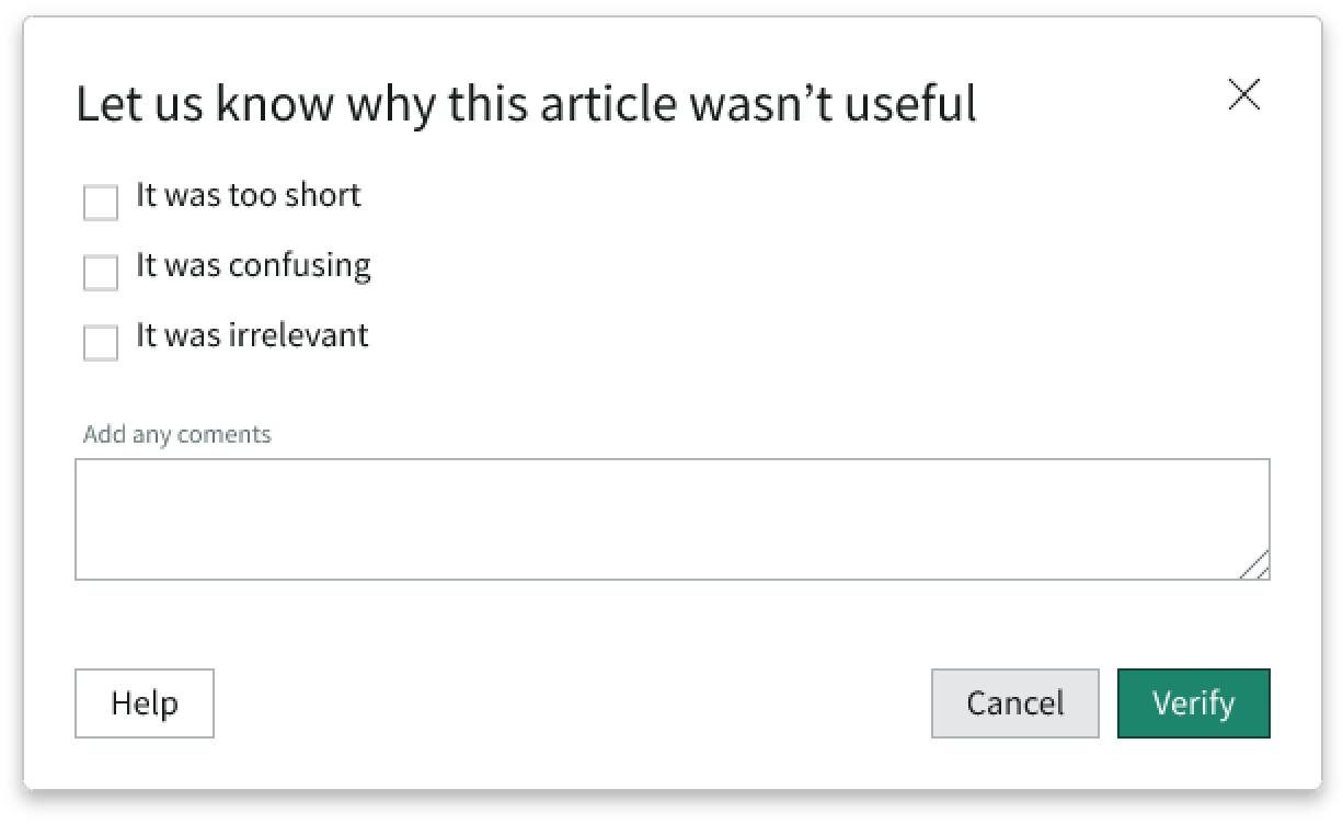 Custom Modal Container | Horizon Design System