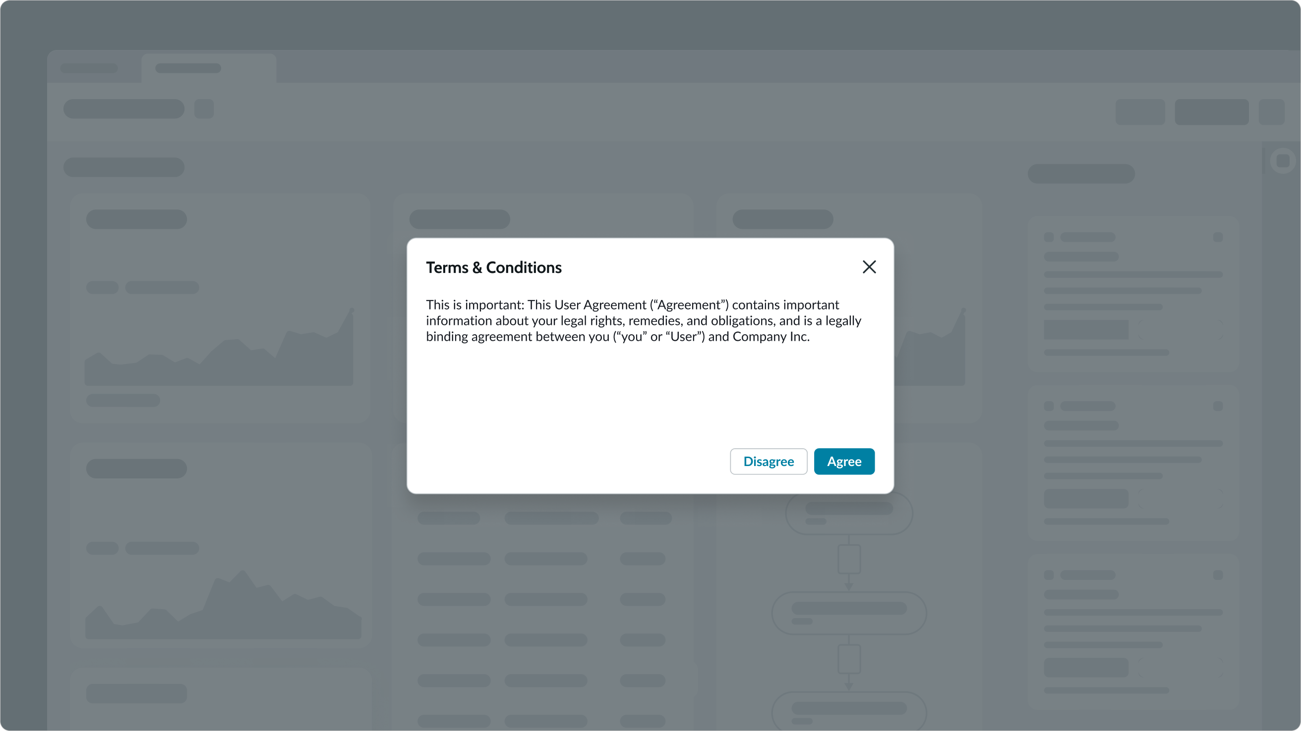 Custom Modal Container | Horizon Design System