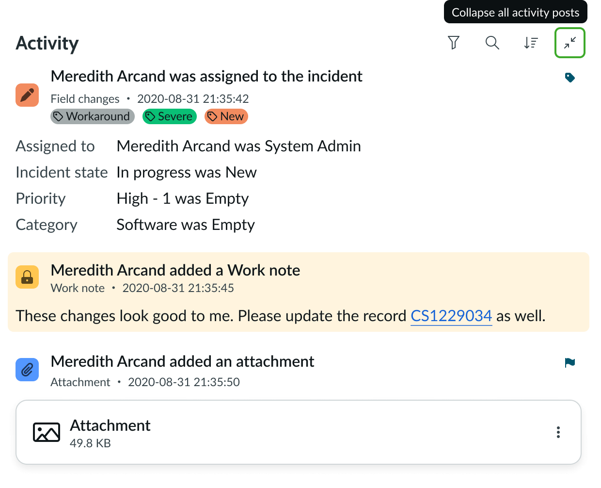 Activity Stream | Horizon Design System