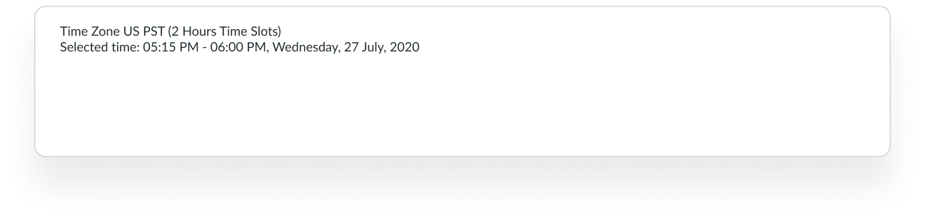 Appointment Calendar | Horizon Design System
