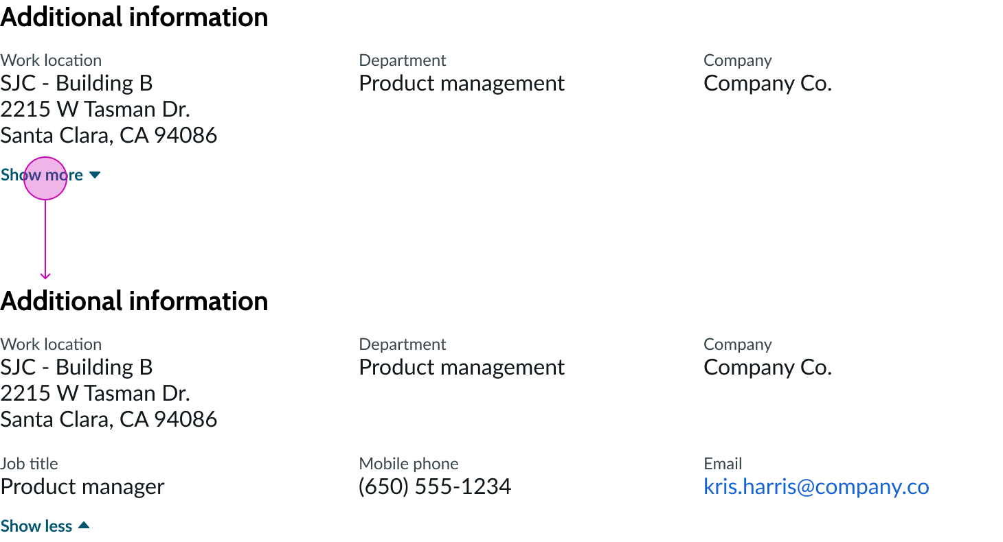 Display value block | Horizon Design System