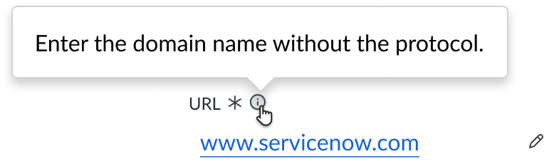 Input URL | Horizon Design System
