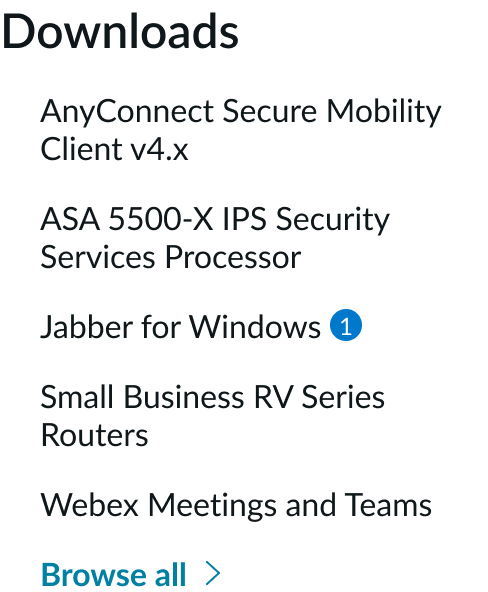 Link set | Horizon Design System