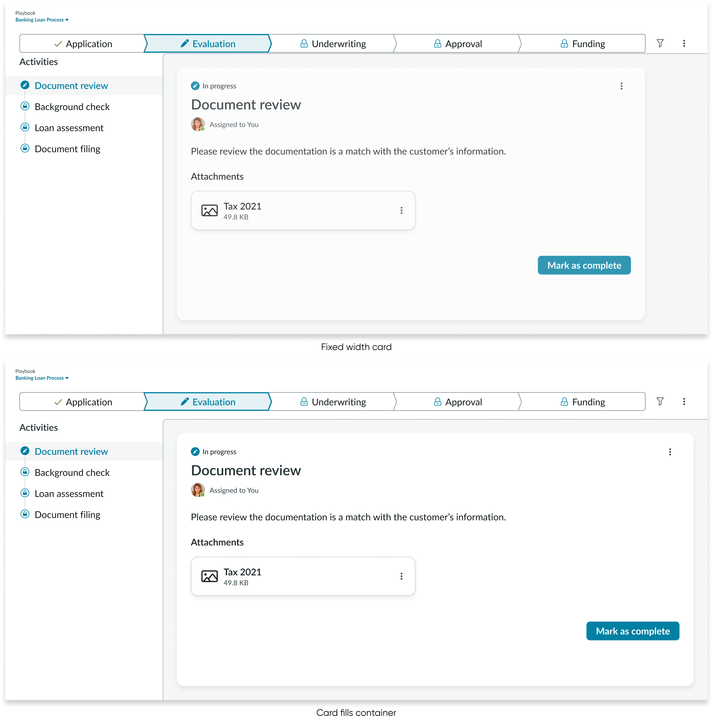 Playbook Activity Viewer | Horizon Design System