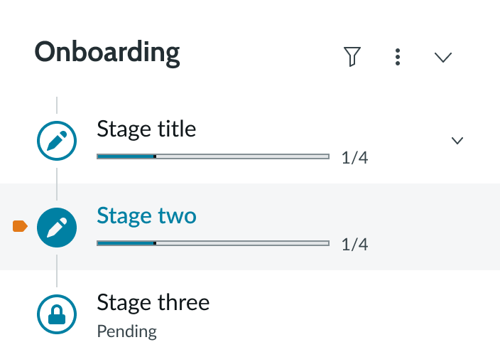 Playbook Stage Picker | Horizon Design System