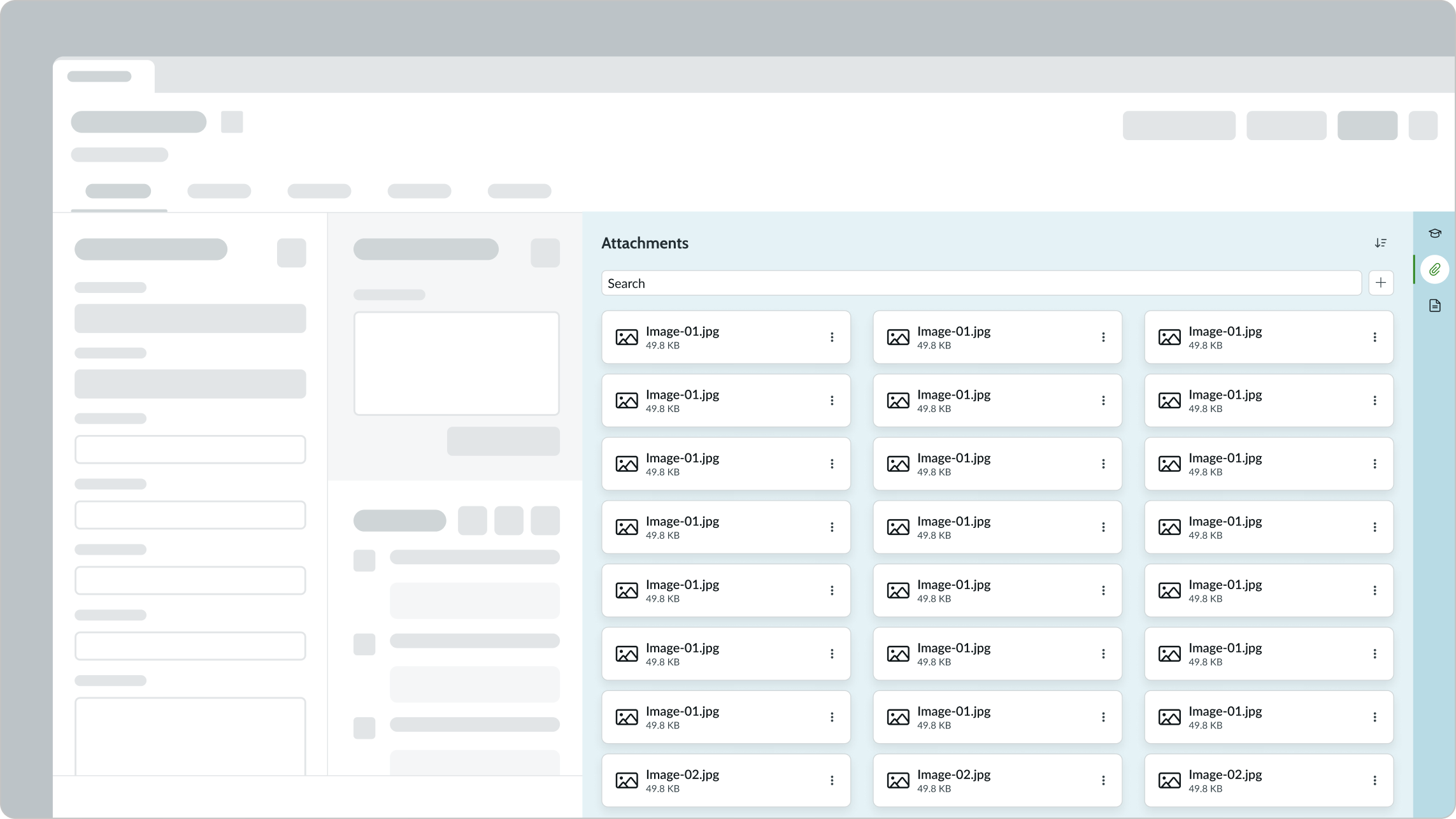 Attachments | Horizon Design System