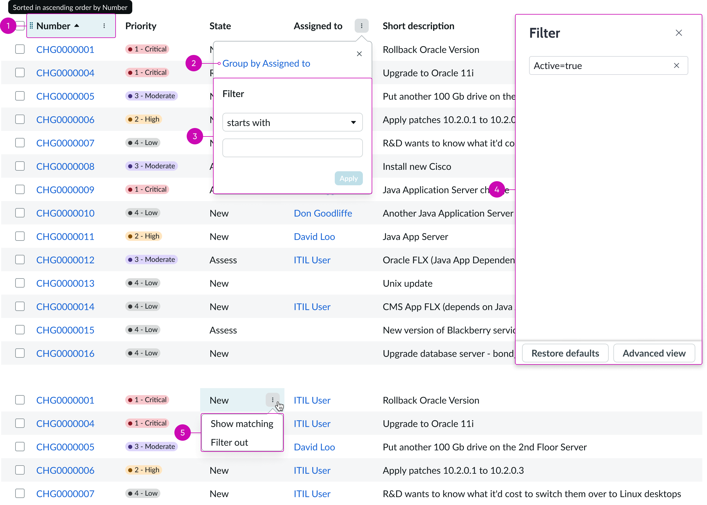 List - Related | Horizon Design System