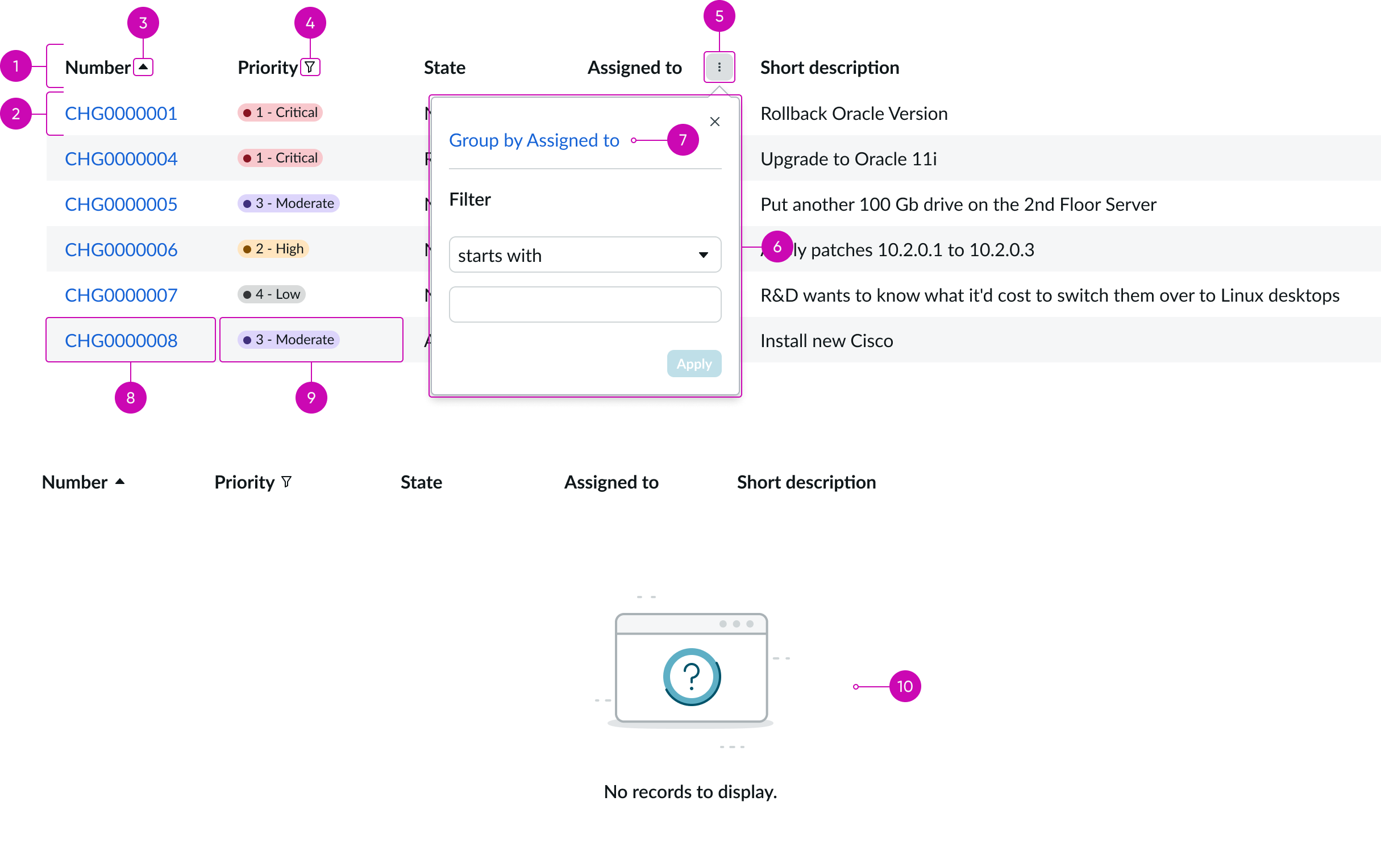 List - Simple | Horizon Design System
