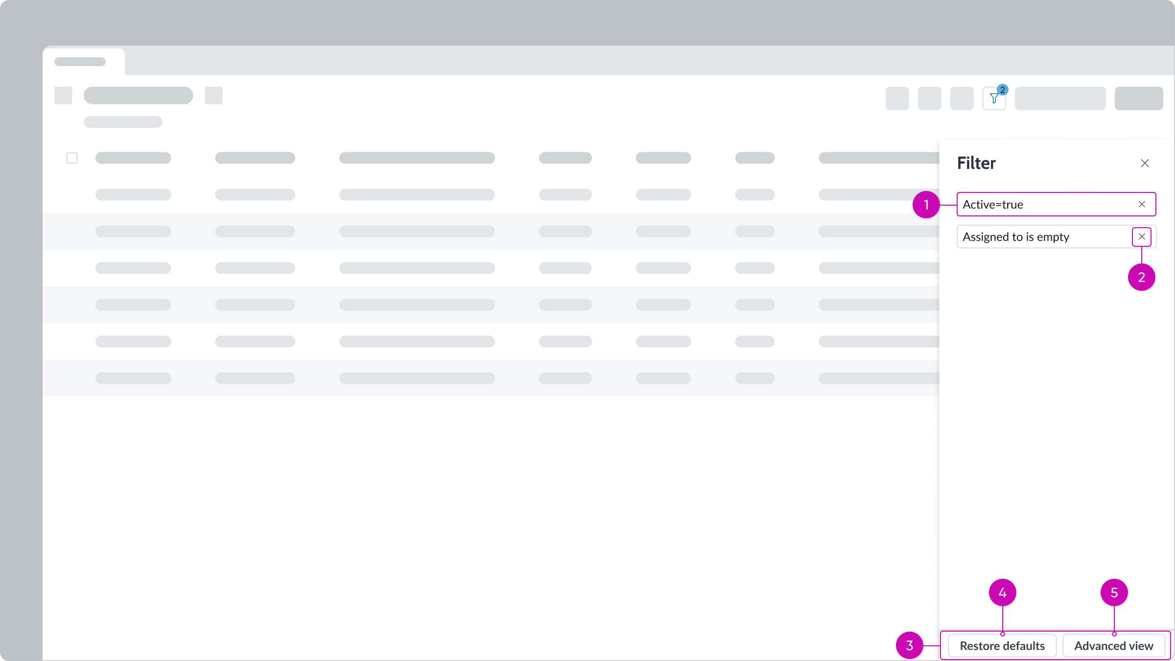 List | Horizon Design System