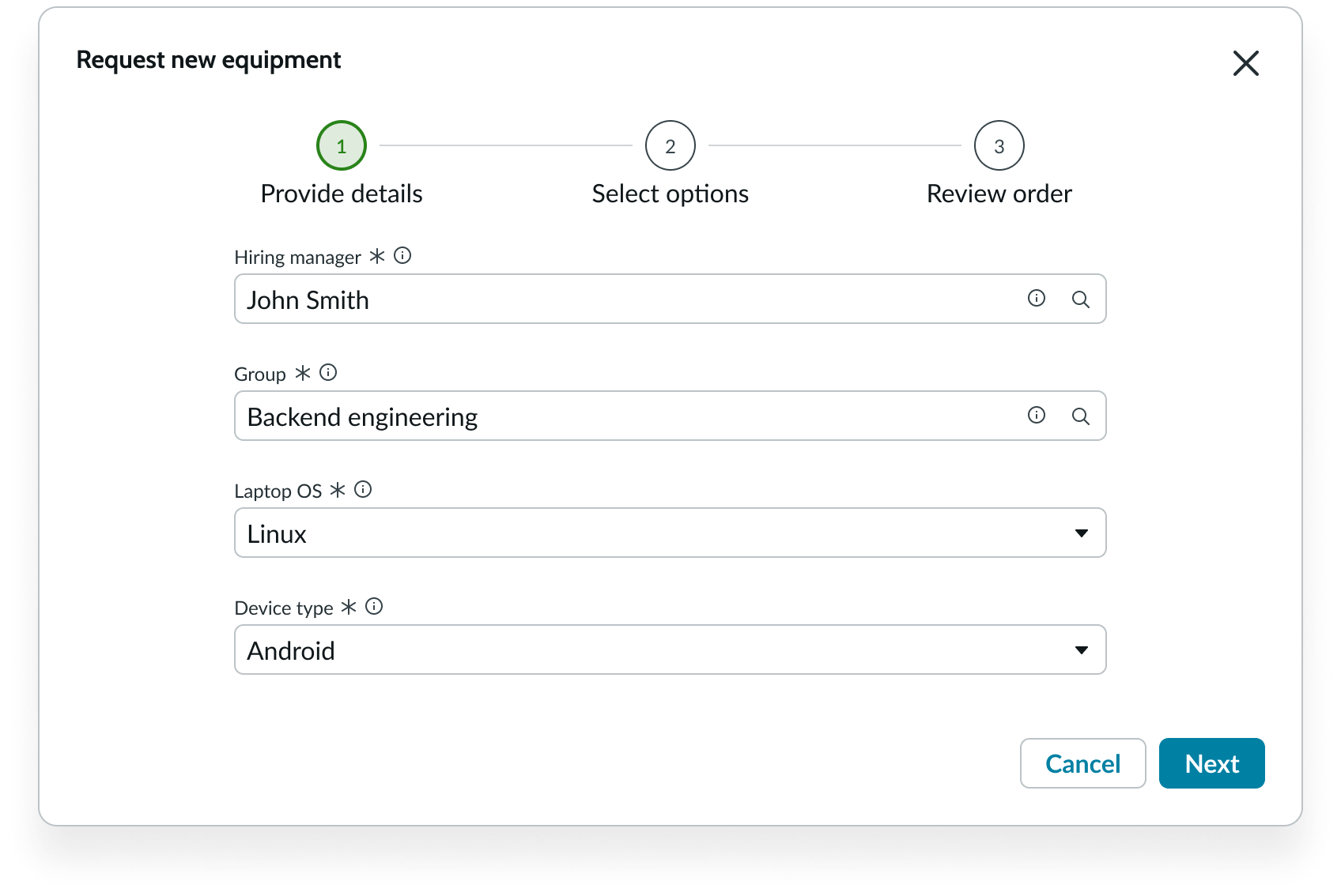 Stepper | Horizon Design System