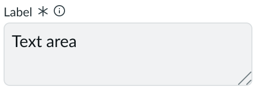 Textarea | Horizon Design System