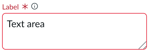 Textarea | Horizon Design System