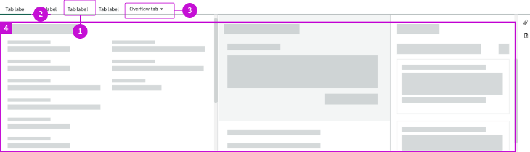 Record Tabs | Horizon Design System