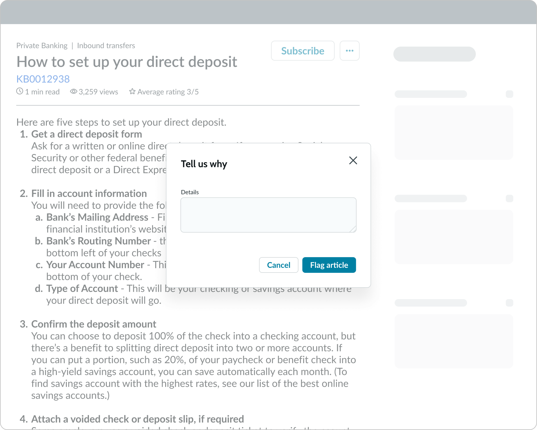 Knowledge content | Horizon Design System