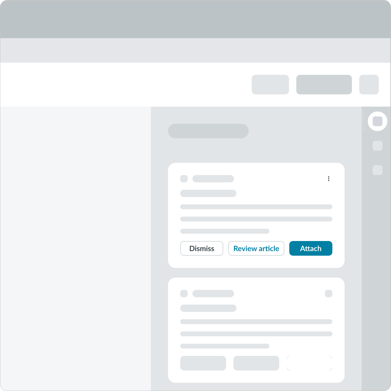 Recommended Actions | Horizon Design System
