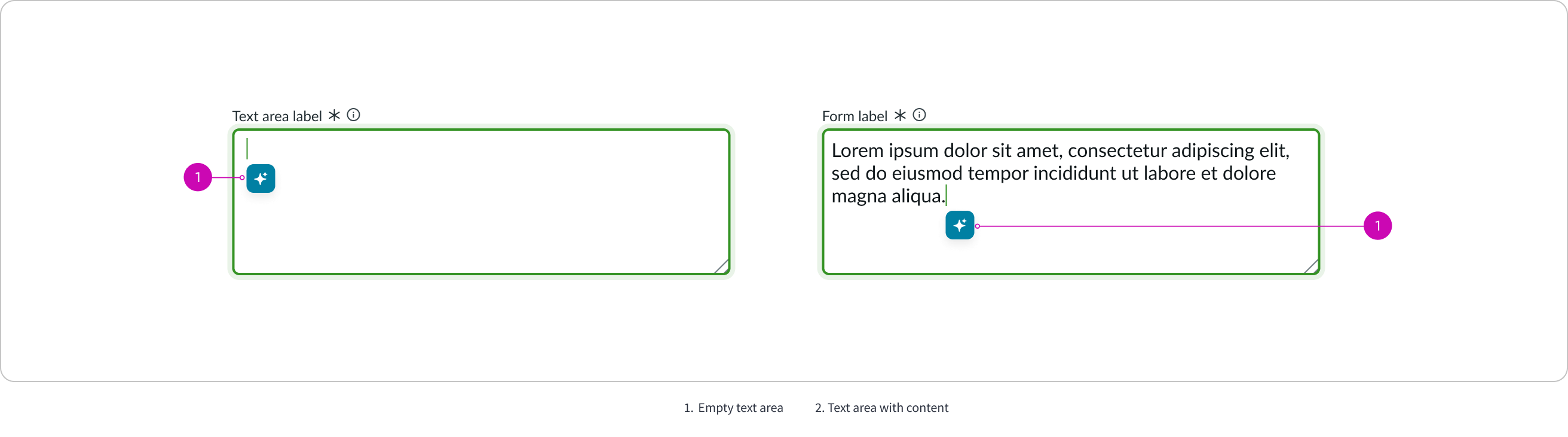 Now Assist context menu | Horizon Design System