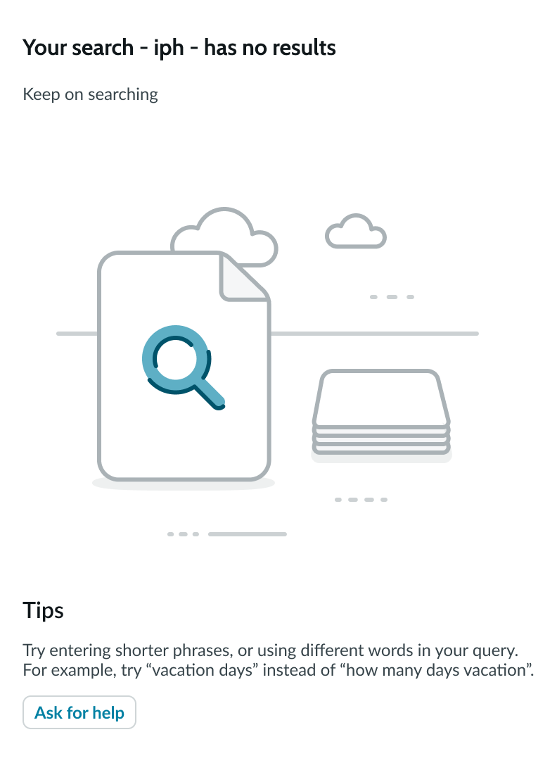 Search results | Horizon Design System