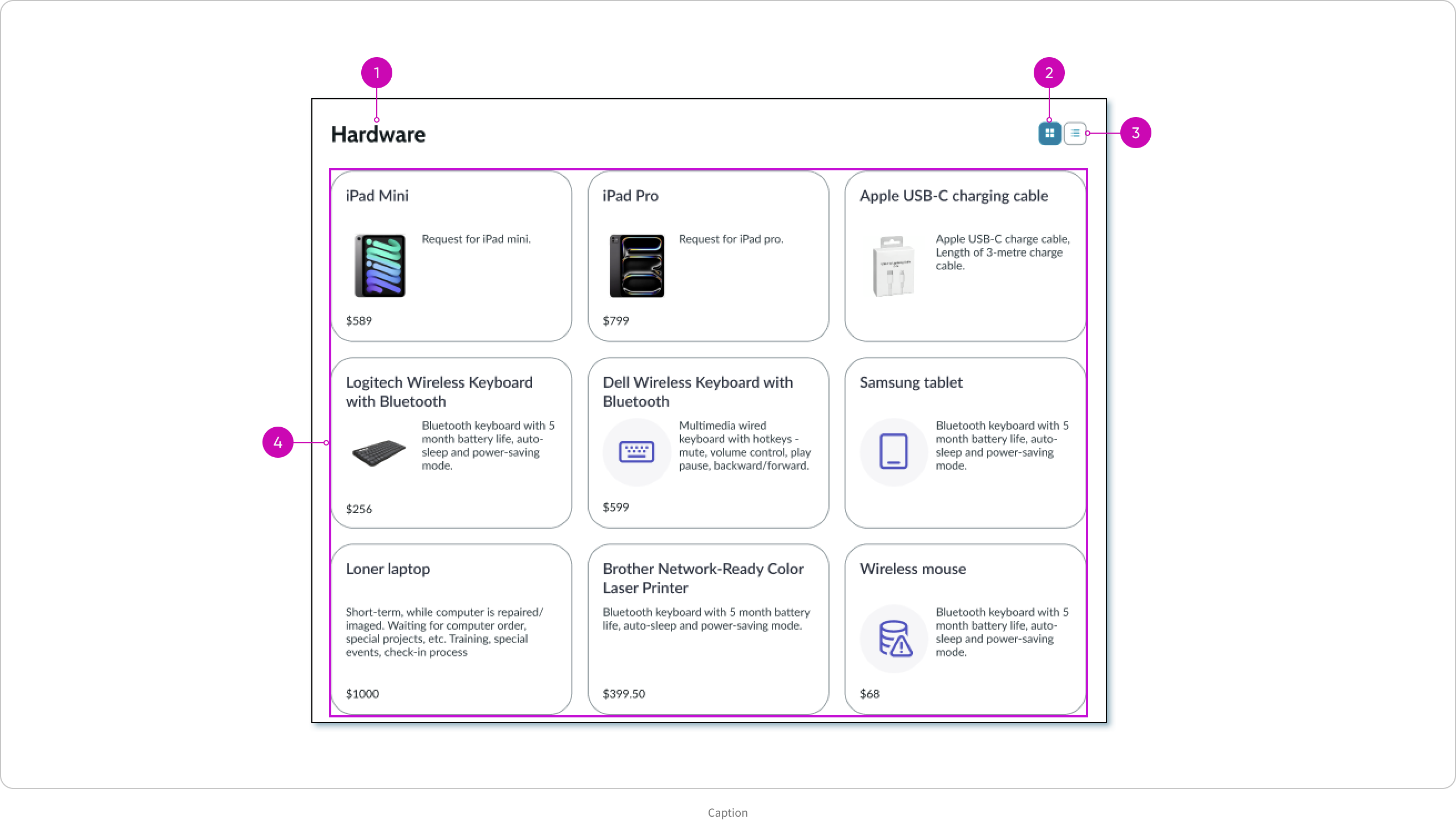 Catalog browse | Horizon Design System