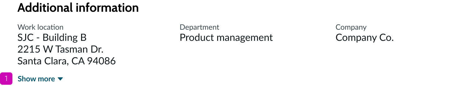 Display value block | Horizon Design System