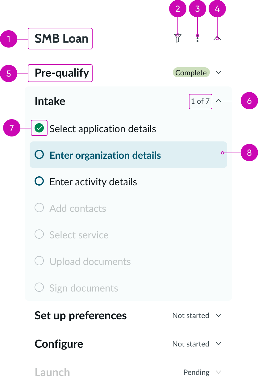 Playbook Stage Picker | Horizon Design System