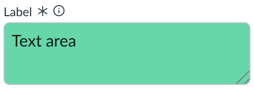 Textarea | Horizon Design System