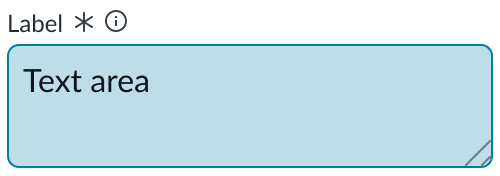 Textarea | Horizon Design System