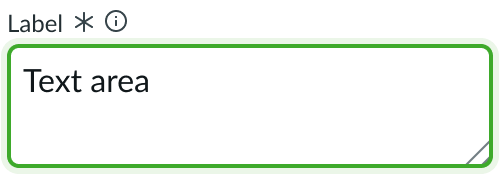 Textarea | Horizon Design System