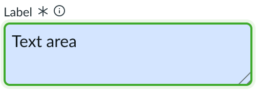 Textarea | Horizon Design System