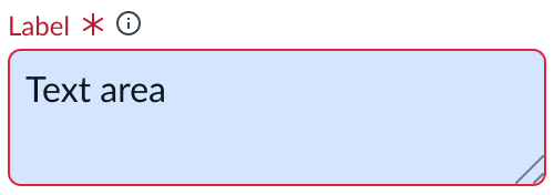 Textarea | Horizon Design System