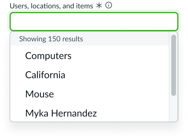 Typeahead | Horizon Design System