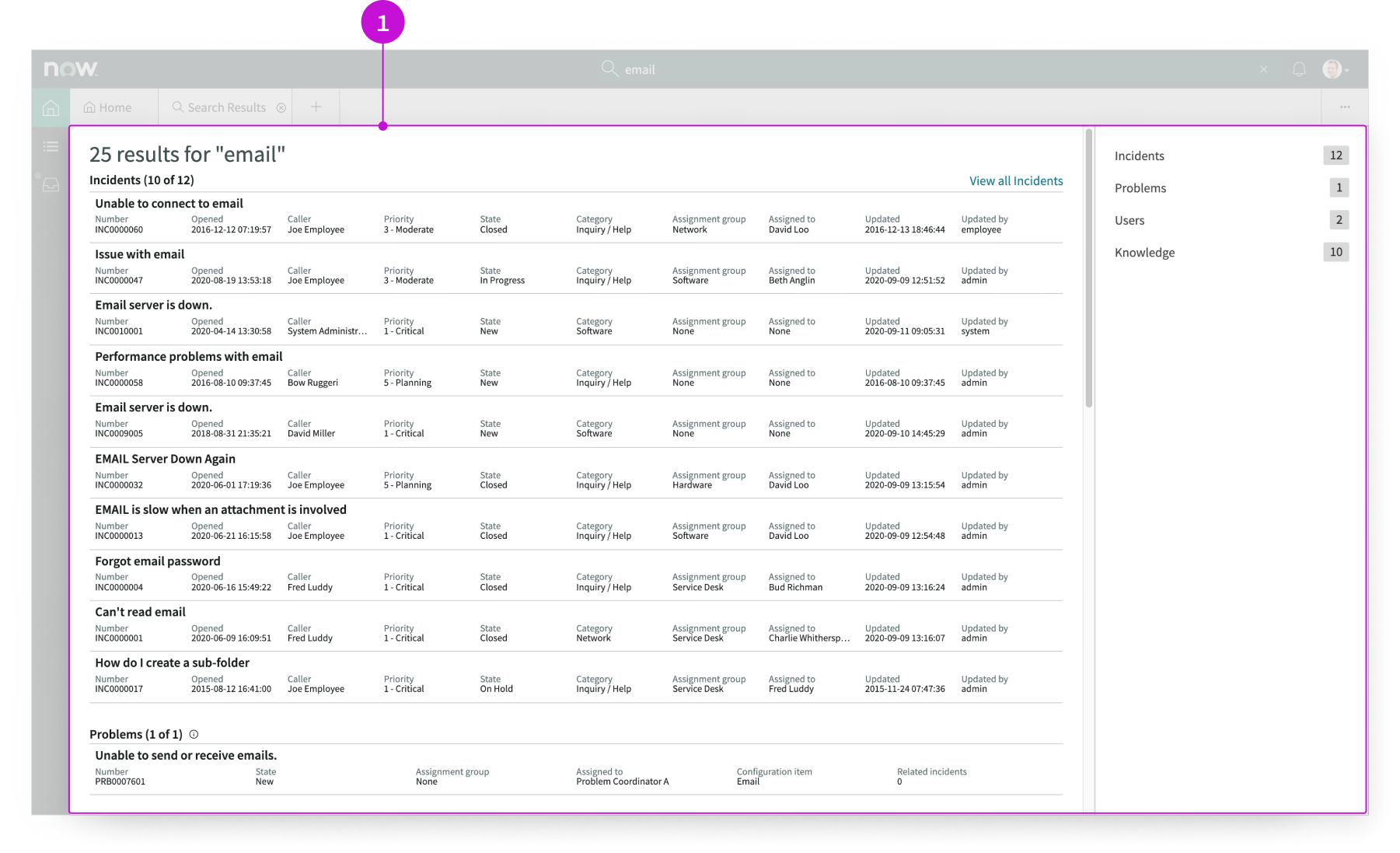 Search results | Horizon Design System