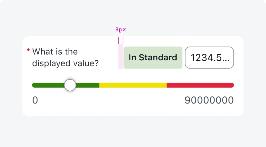 Slider Input | Horizon Design System
