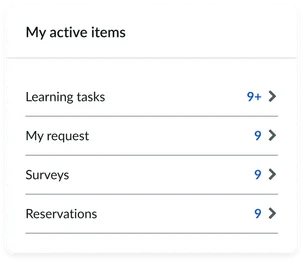 My items | Horizon Design System