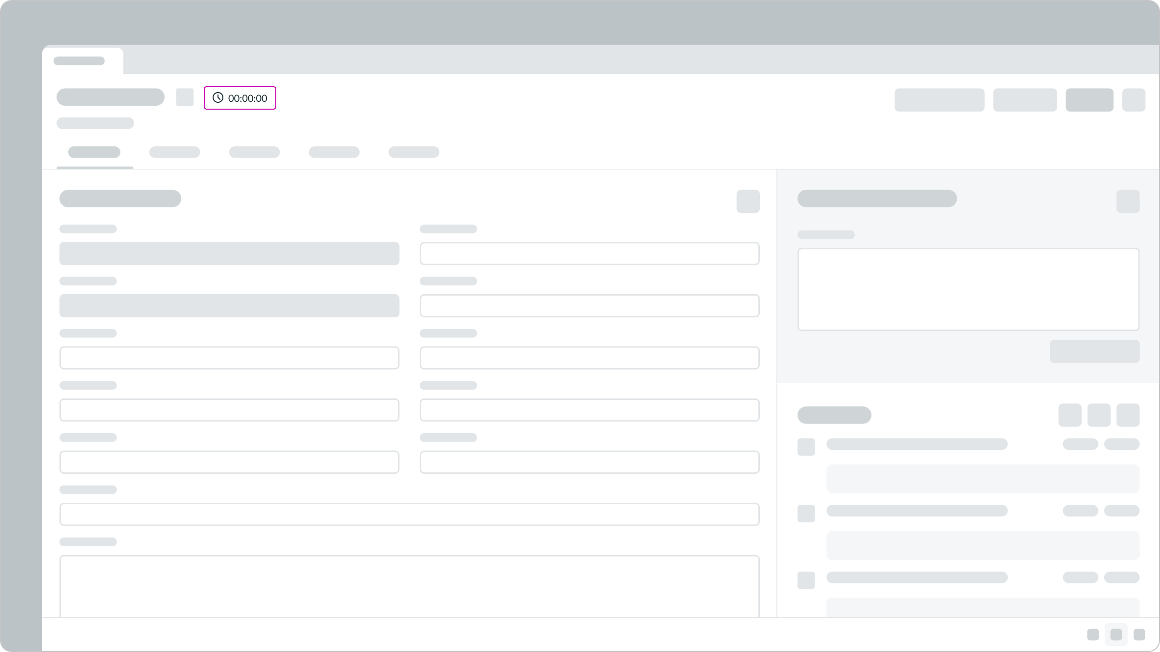 Activity Timer | Horizon Design System