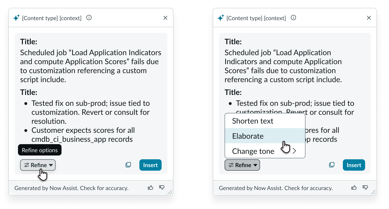 AI Summary Card | Horizon Design System